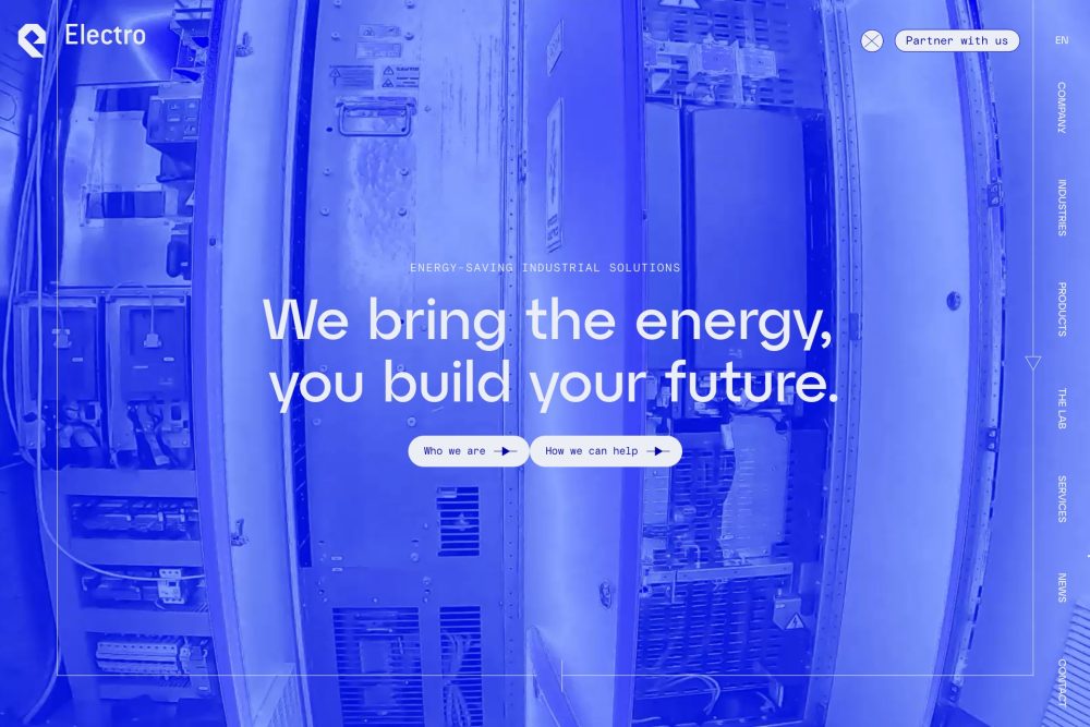 Electro - Website by Role―Play